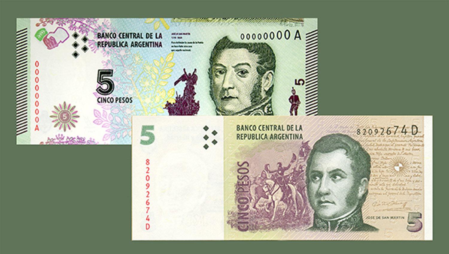 El billete de 5 pesos no va más: ¿hasta cuándo tenés tiempo de ...