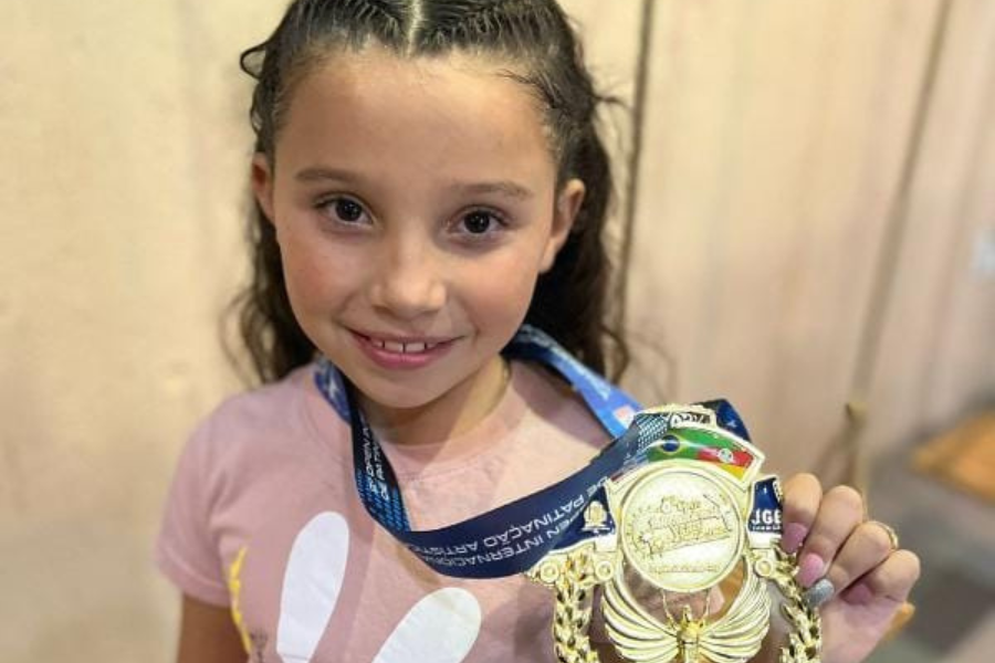 Patín artístico: una niña de Solís salió campeona en Brasil | infociudad