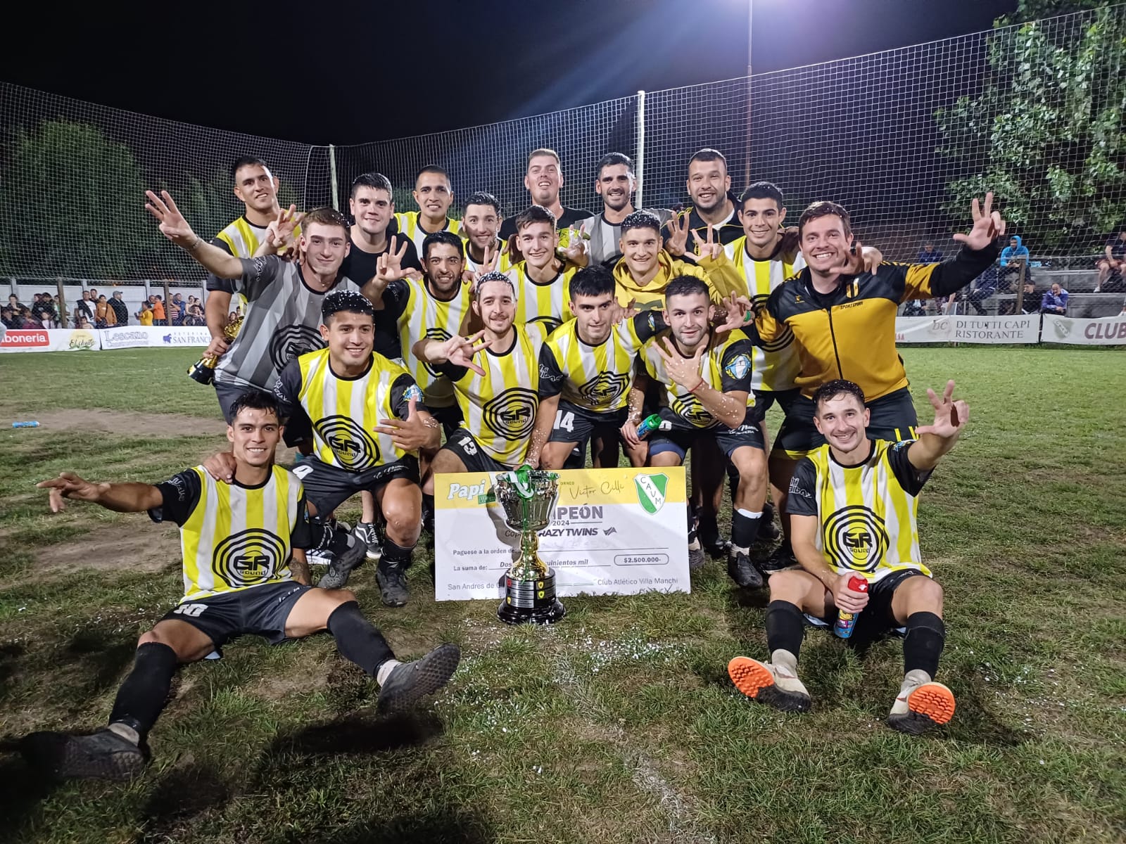 Papi Fútbol: Farmacia Galesio tiene la receta del campeón [Video] | infociudad